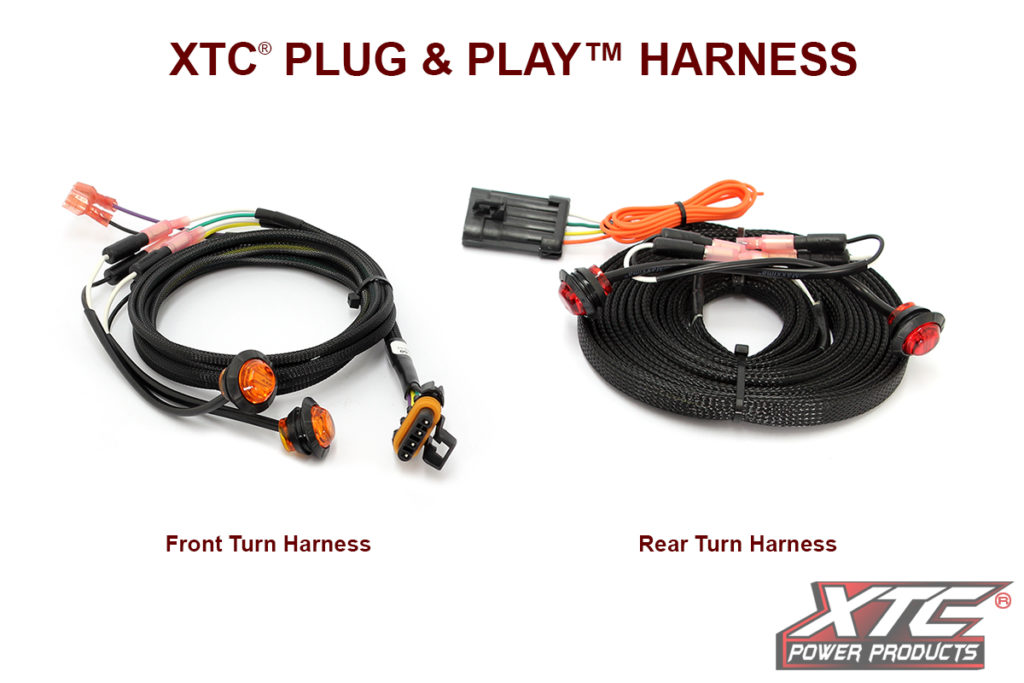 Universal Plug and Play Turn Signal Kit with Lights- XTC Power Products