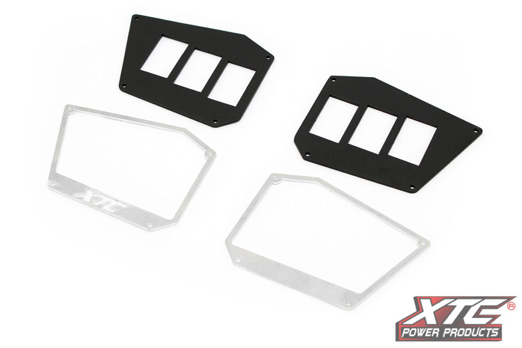 6 Gang Rocker Switch Plate for Polaris RZR - XTC Power Products
