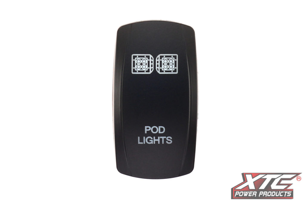 Pod Lights Rocker Switch Cover - XTC Power Products