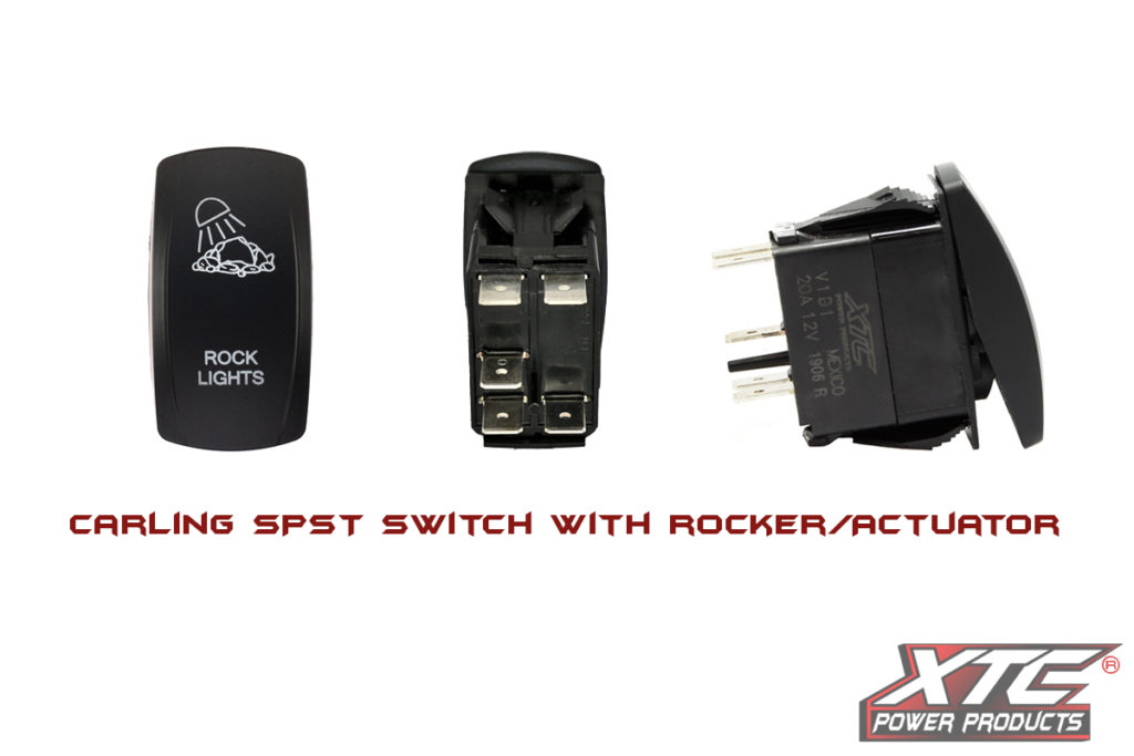 Rock Lights Rocker Switch - XTC Power Products
