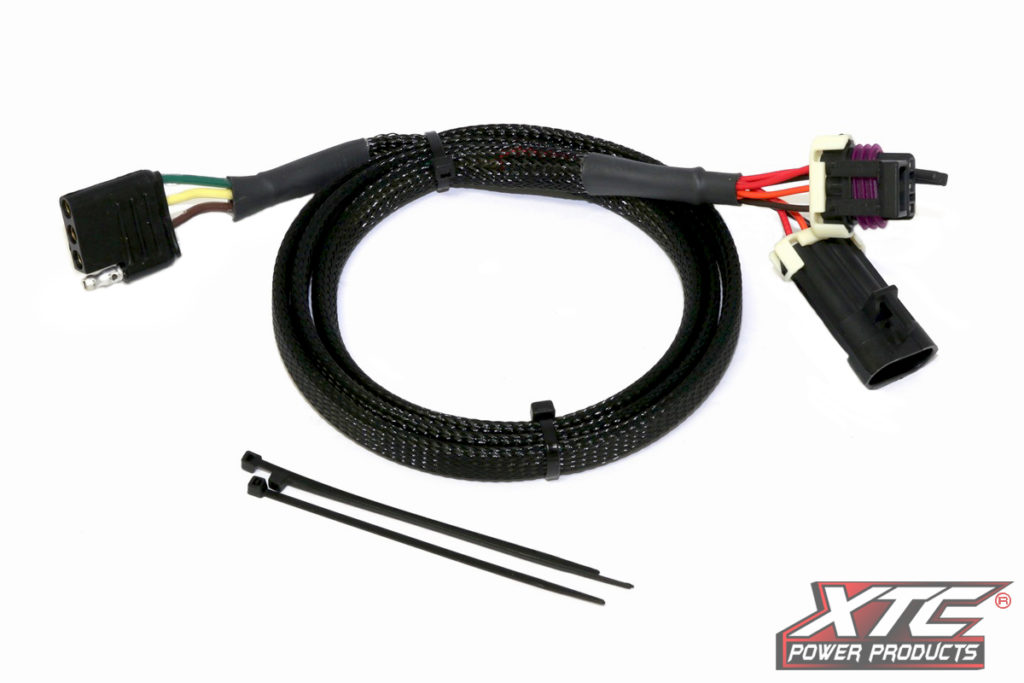 Universal Plug and Play 3 Way Connector to 4 Pin Trailer Light Adapter ...