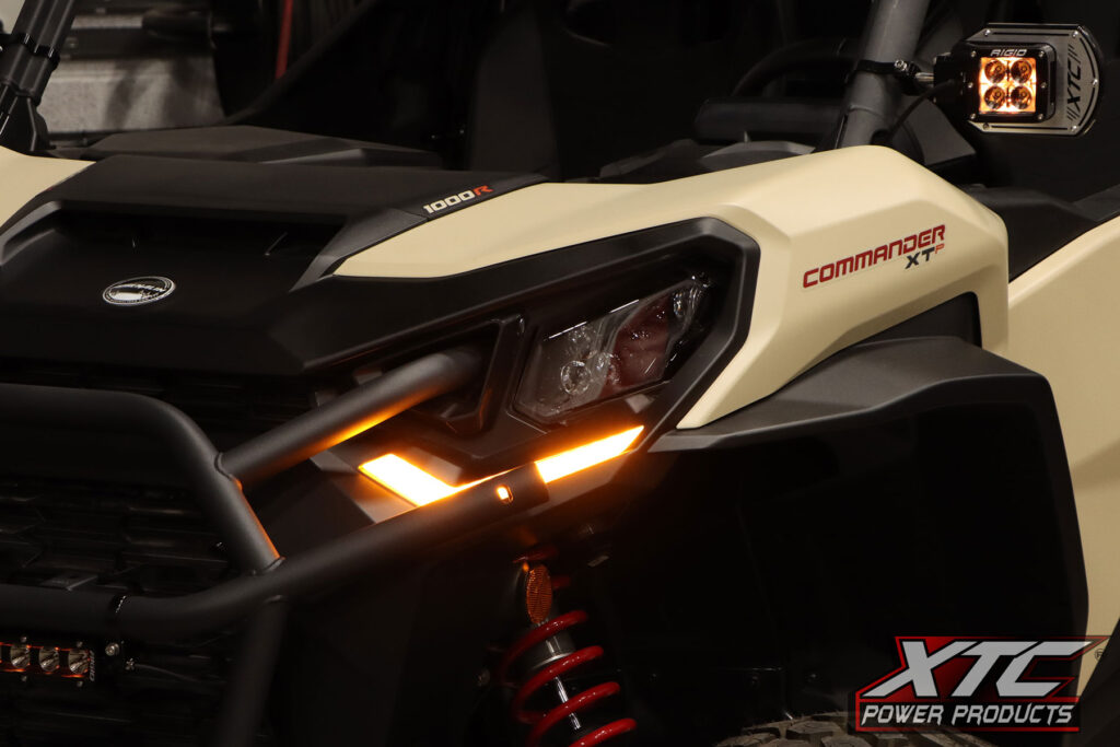 Can-Am Commander Front Turn Signature Light Set - XTC Power Products