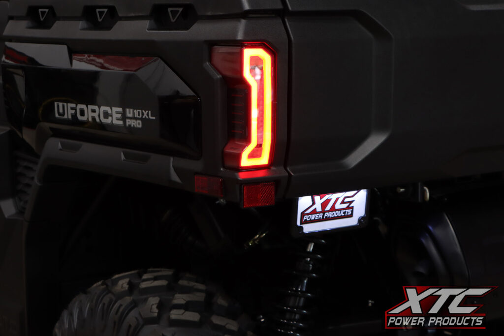 CFMOTO UFORCE U10 Pro LED Lit License Plate Kit - XTC Power Products