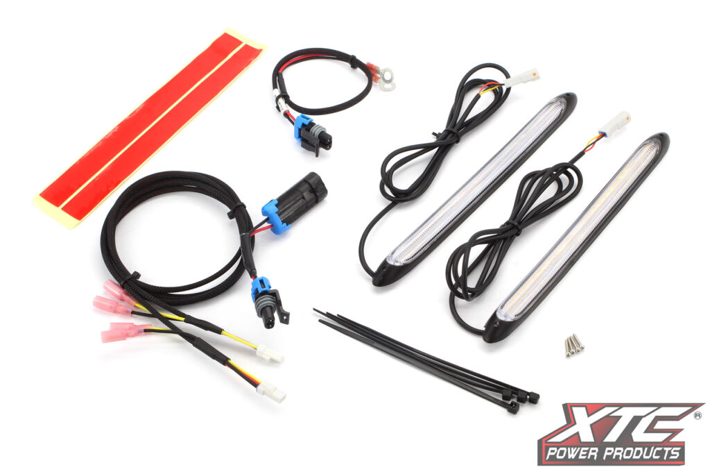 DRL Strip Lights with Amber Sequential Turn Signals - XTC Power Products