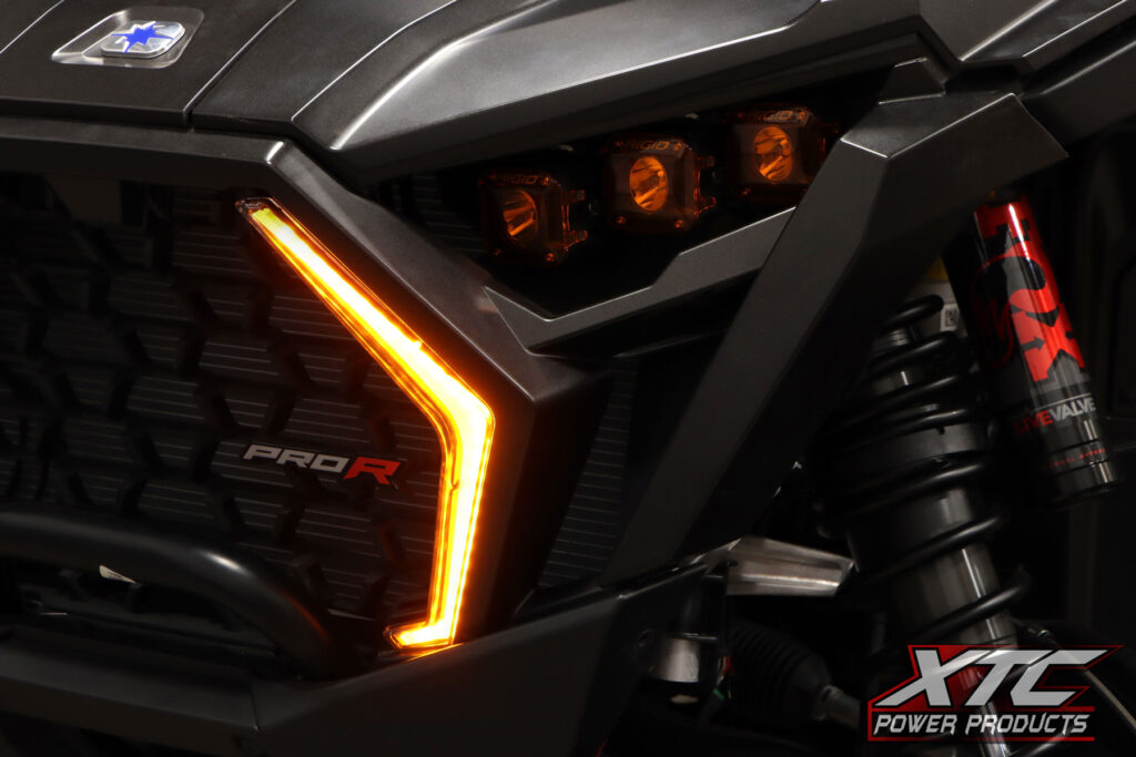 Polaris RZR Pro Front Turn Fang Light Set - XTC Power Products