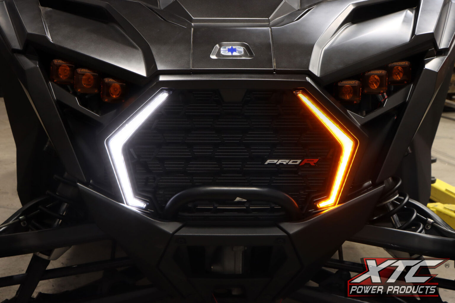 Polaris RZR Pro Front Turn Fang Light Set - XTC Power Products