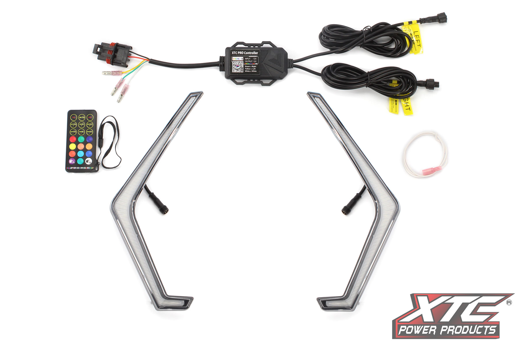 Polaris Pro RGB W Front Signature Light Set XTC Power Products Polaris Pro RGB W Front Signature Light Set XTC Power Products