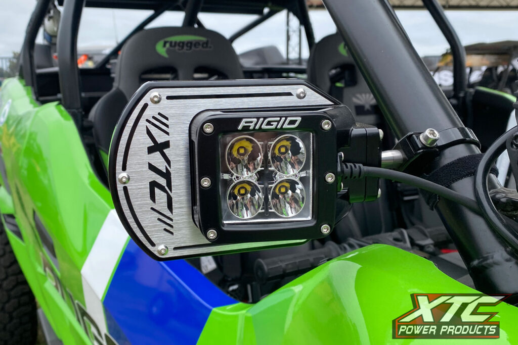 SIX12 UTV Side Mirrors with Amber Light and Rigid Front Light - XTC ...