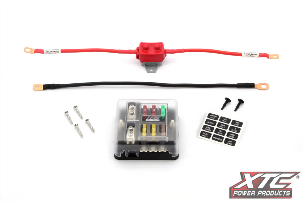 Six Position Fuse Block Kit - XTC Power Products