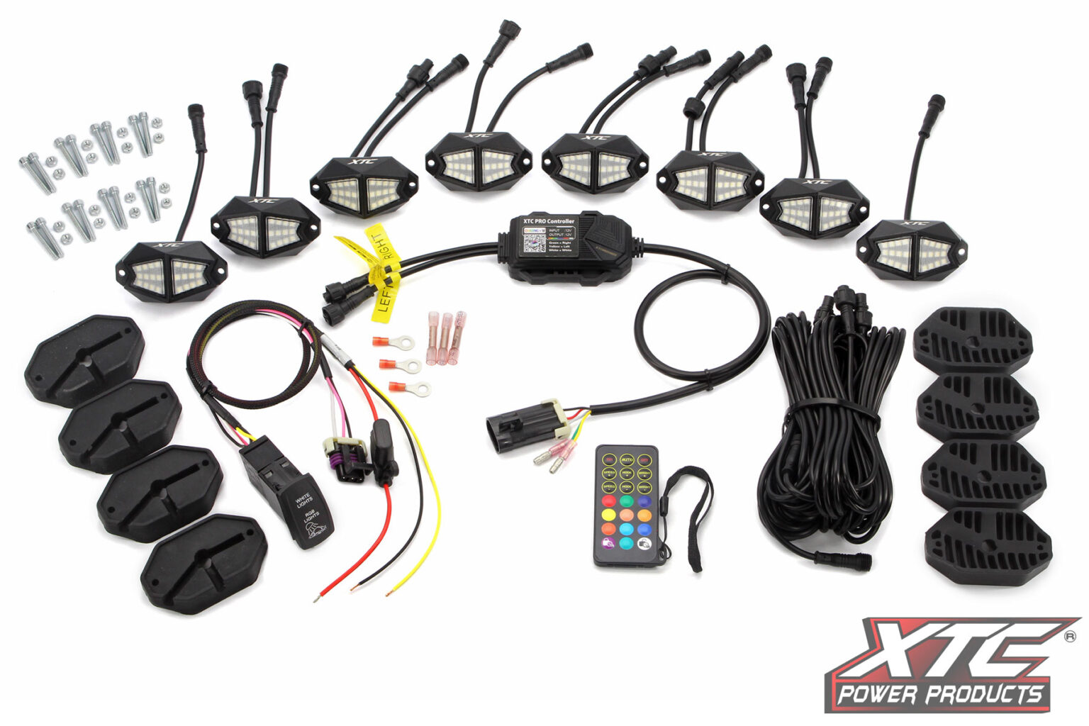 X-Lites RGB+W Rock Light Kit with Turn Signal Integration - XTC Power ...